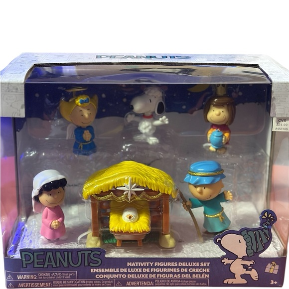 Peanuts | Toys | Peanuts Nativity Figures Deluxe Set Multicolor | Poshmark